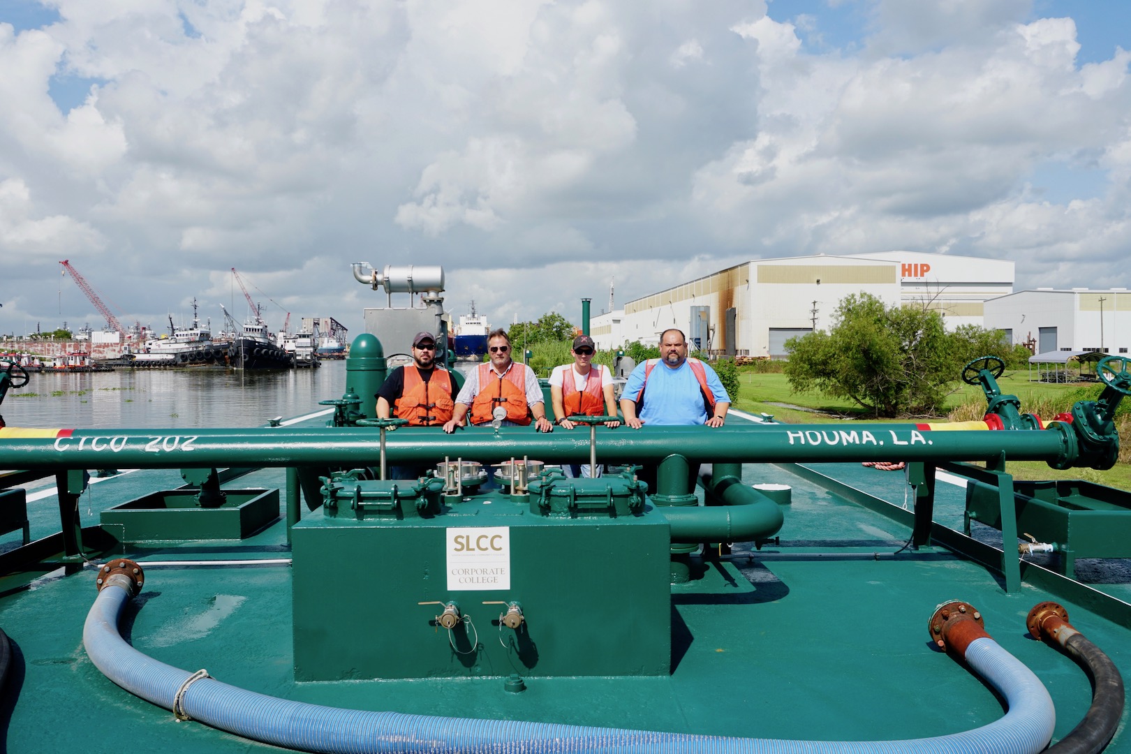 Benny Cenac and Cenac Marine Donated Barge Now in Use at SLCC - Cenac ...